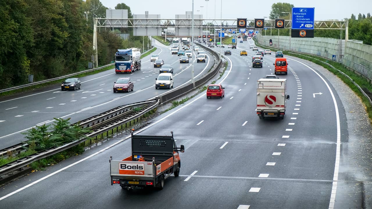 A20 richting Rotterdam dit weekend dicht | Rotterdam | NU.nl