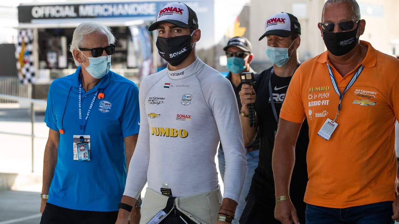 Van Kalmthout ontzettend blij met 'prachtige podiumplaats' in IndyCar ...