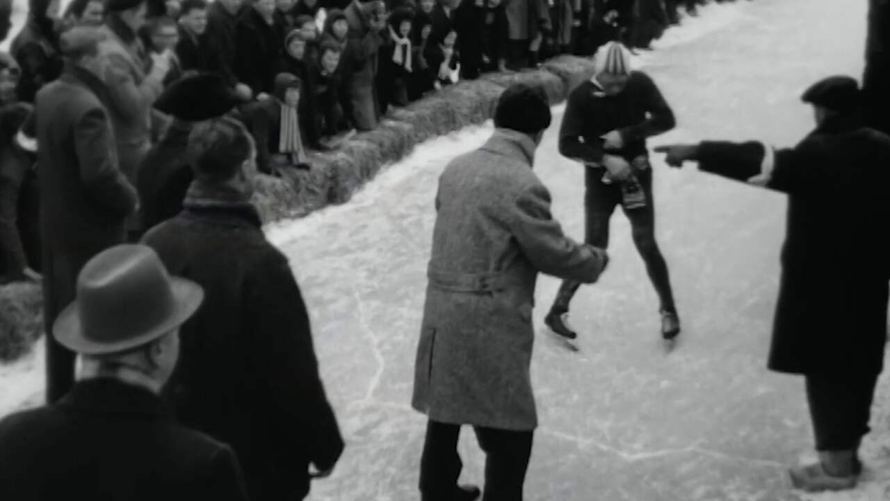 Terugkijken: Reinier Paping wint historische Elfstedentocht van 1963 ...