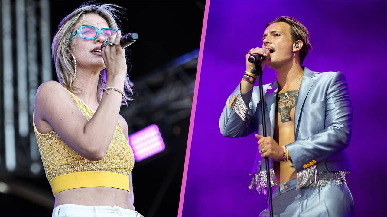 Maan en Karel van Goldband bezingen liefde in single: 'Vonk sloeg over in studio' | Muziek | NU.nl