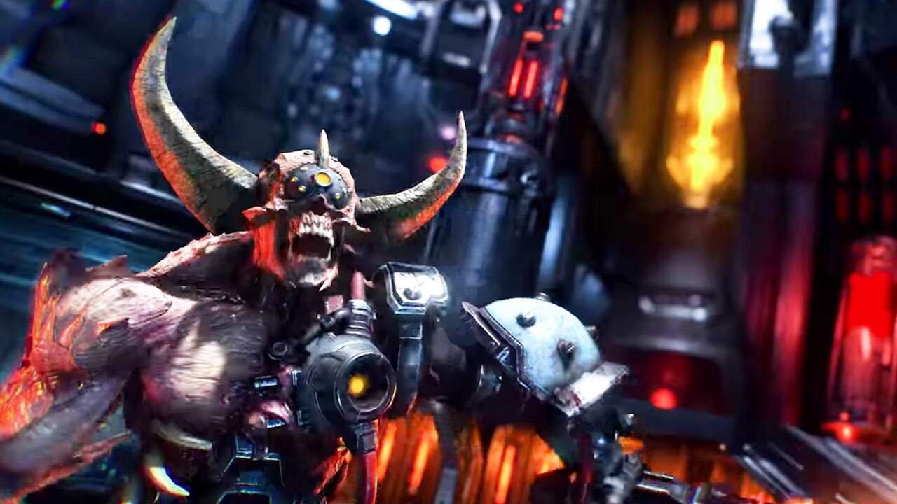 Doom Slayer vernietigt demonen en zombies in trailer DOOM Eternal | NU.nl