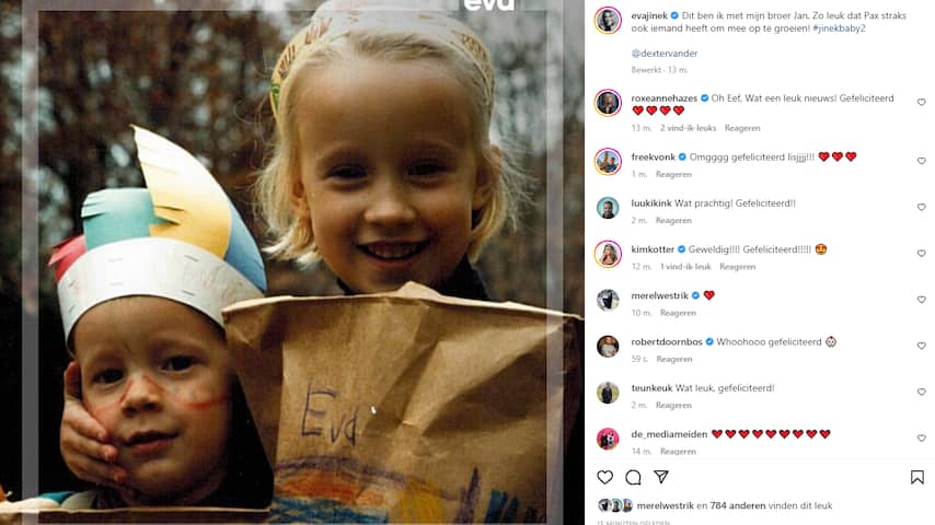 Eva Jinek wordt voor de tweede keer moeder | Achterklap | NU.nl