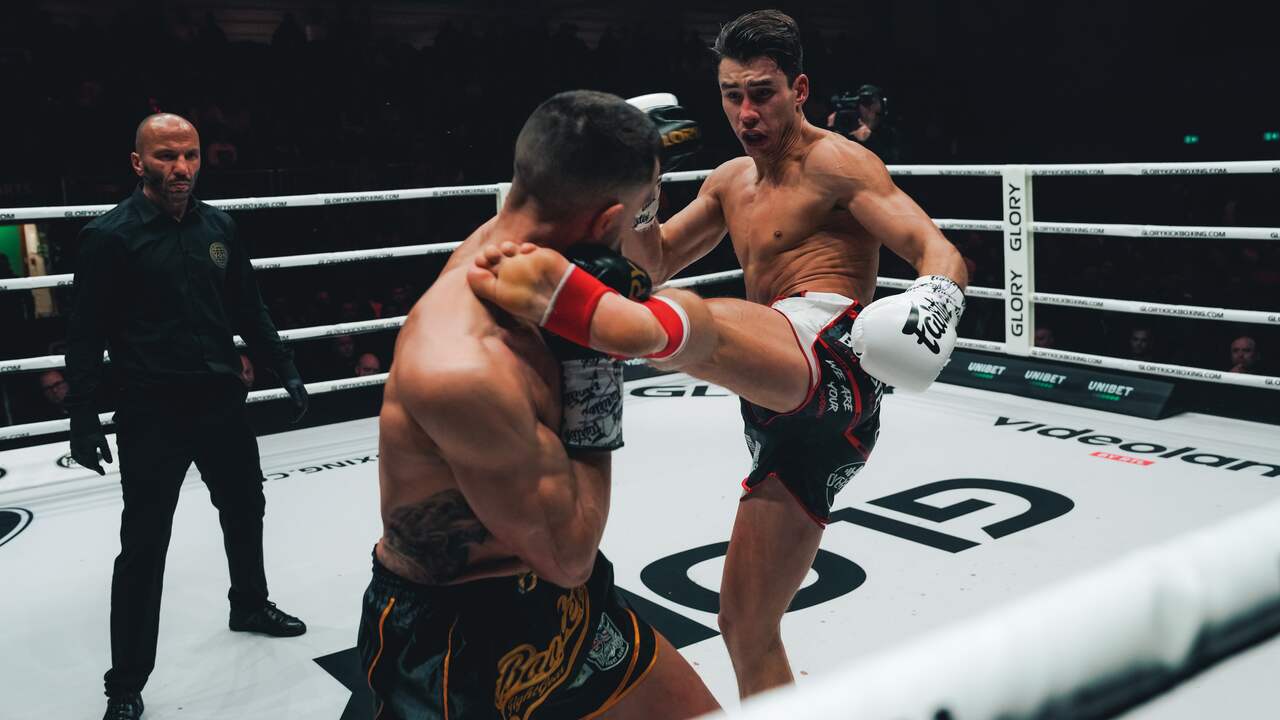Bekijk hoogtepunten van Jay Overmeer als GLORY-vechter | NU.nl