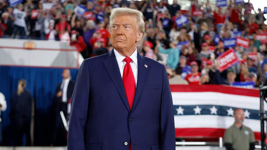 Donald Trump stevent af op winst in Amerikaanse presidentsverkiezingen | Amerikaanse ...