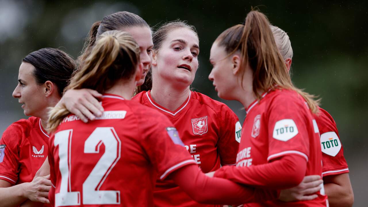 FC Twente Vrouwen blijft ondanks goal Van Lunteren foutloos in Eredivisie | Voetbal | NU.nl