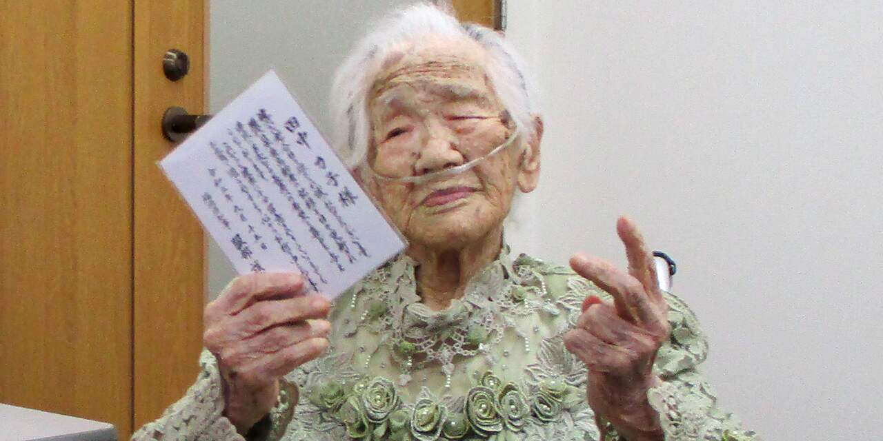 Een-na-oudste mens ooit op 119-jarige leeftijd overleden in Japan | NU ...