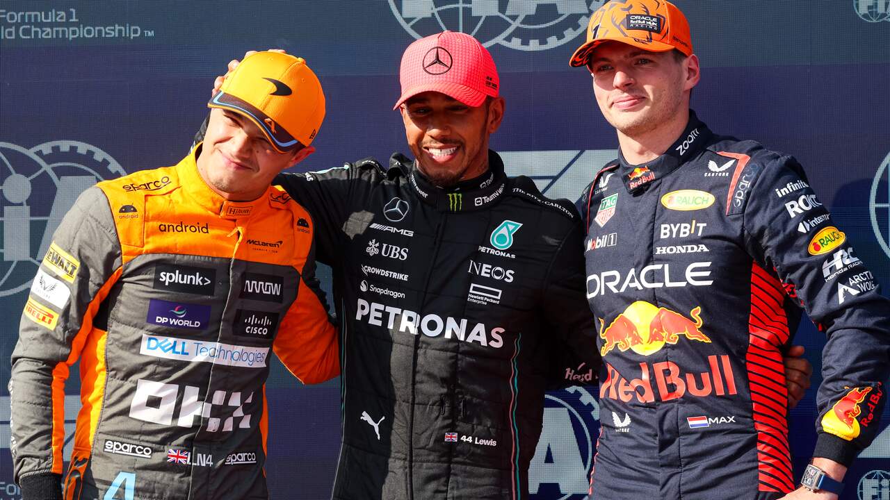 Bekijk de startopstelling voor de Grand Prix van Hongarije | Formule 1 | NU.nl