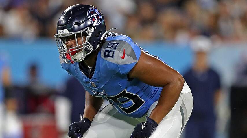 Odukoya debuteert voor Tennessee Titans en is vijfde Nederlander in NFL ...
