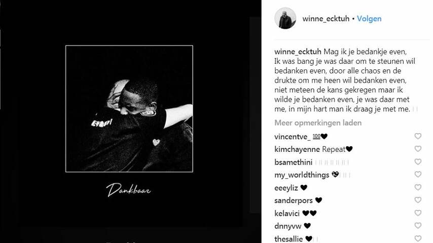 Winne brengt nummer Dankbaar met overleden rapper Feis uit | Muziek | NU.nl