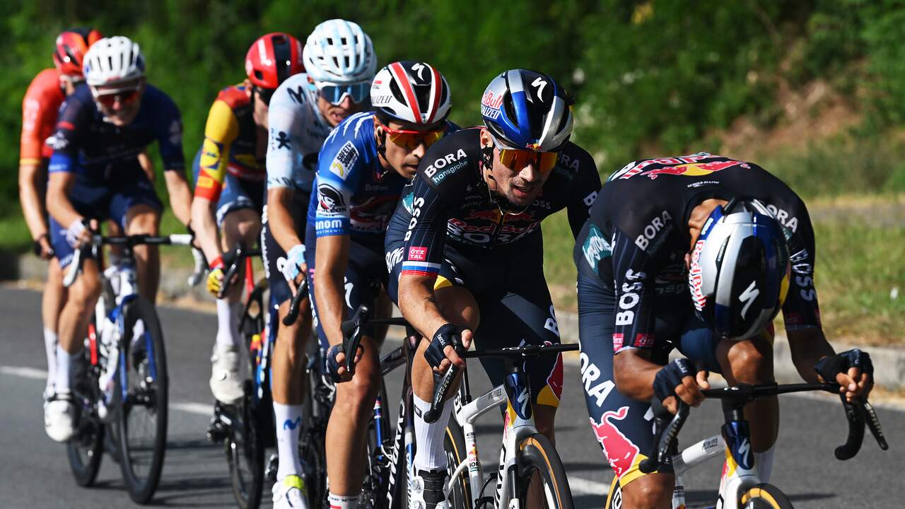 Roglic en Mas pakken in Vuelta opnieuw tijd op rode trui, Dunbar wint etappe | Wielrennen | NU.nl