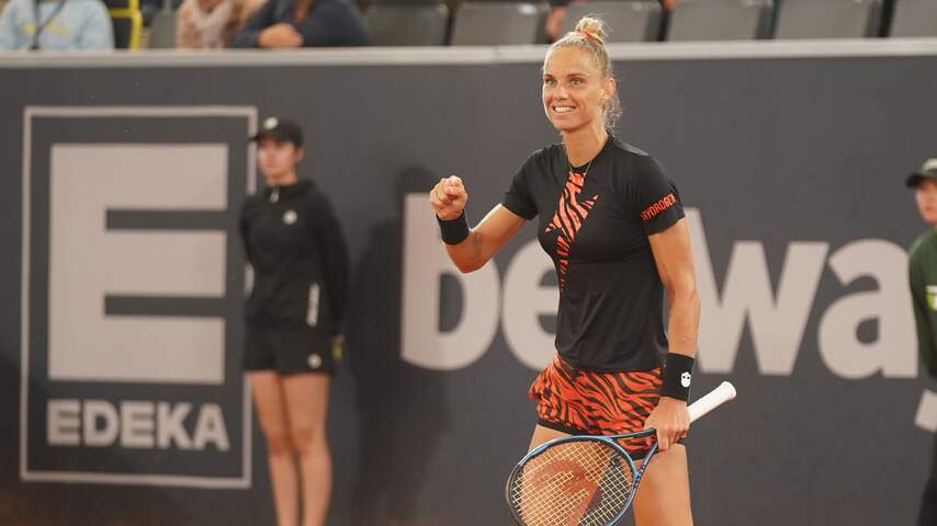 Arantxa Rus dendert door en bereikt finale van WTA-toernooi in Hamburg | Tennis | NU.nl