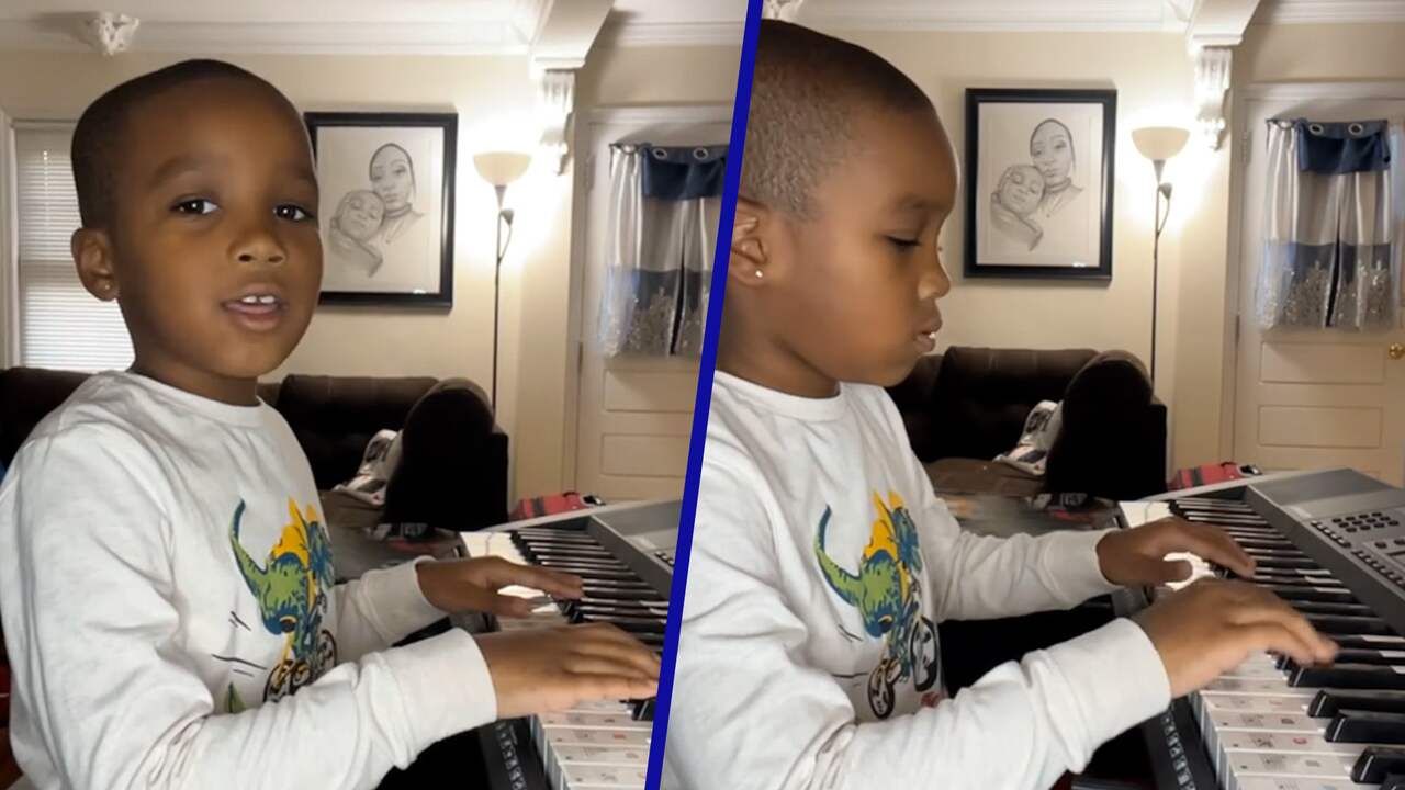 Zoontje (7) van rapper DMX eert overleden vader met pianospel | NU.nl