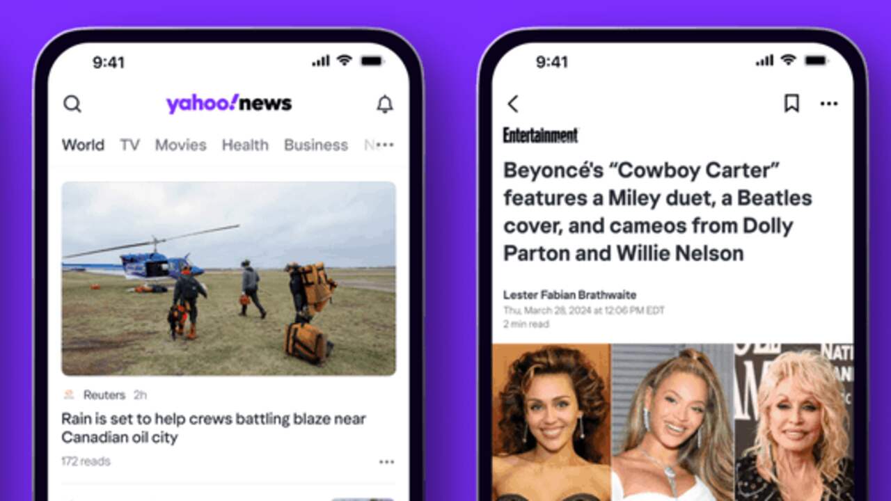Yahoo News-app gebruikt AI om nieuws aan te raden en samen te vatten | Tweakers | NU.nl