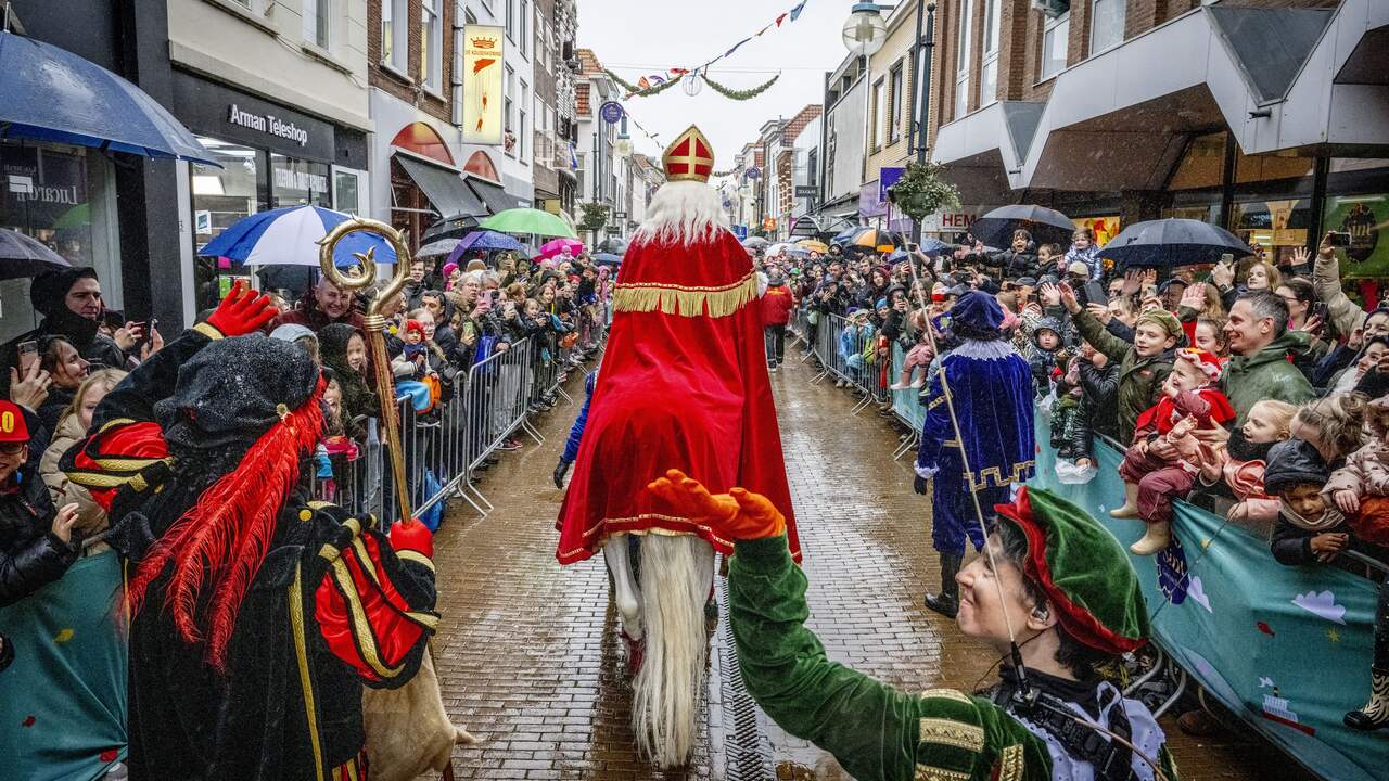 Sneeuw is maar van korte duur, Pakjesavond vooral nat en guur ...