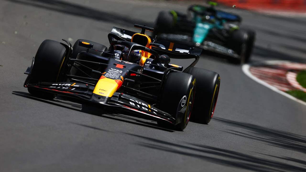 Verstappen tweede in laatste training GP Canada, Hamilton klokt snelste tijd | Formule 1 | NU.nl