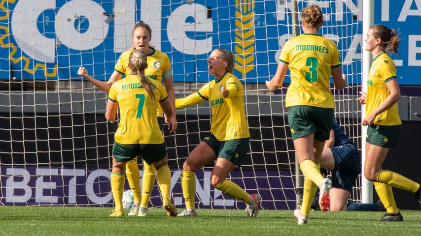 Fortuna Vrouwen stijgt naar gedeelde tweede plek, PSV wint bij Feyenoord | Voetbal | NU.nl