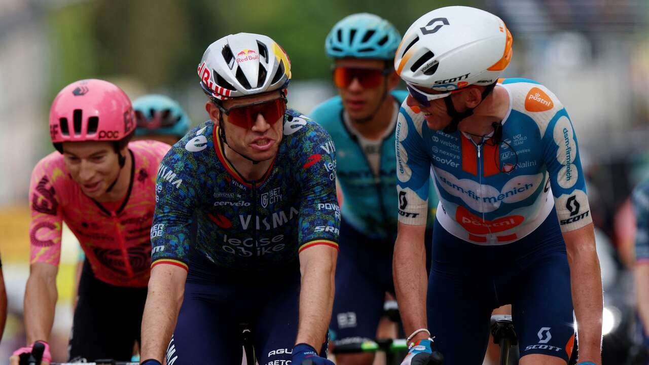 Van Aert hekelt saaie Tour-etappe: 'Jammer dat zo'n rit ertussen zit ...