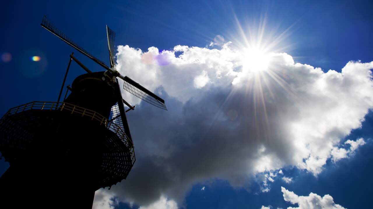 Weerbericht | Wolkenvelden, de zon en een bui wisselen elkaar af | Weerbericht | NU.nl