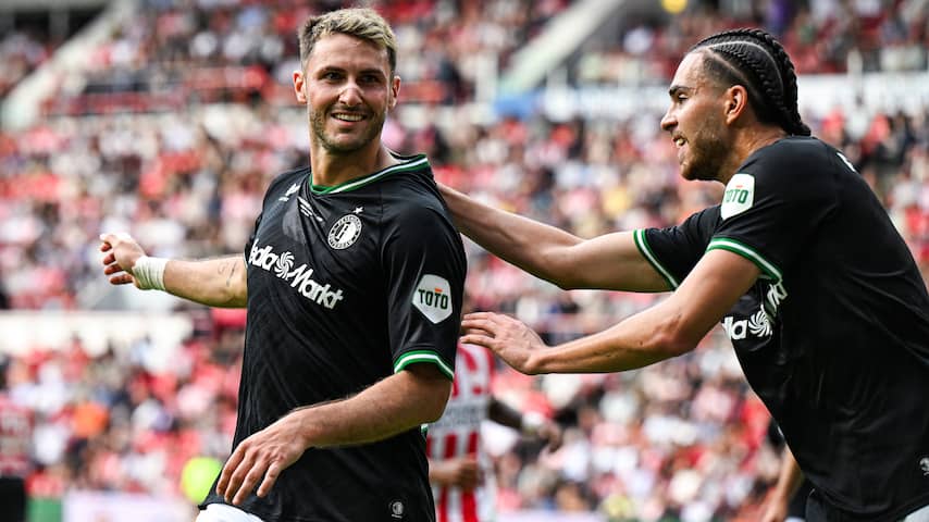 Feyenoord wint Johan Cruijff Schaal na spektakelstuk en penaltyreeks tegen PSV | Voetbal | NU.nl