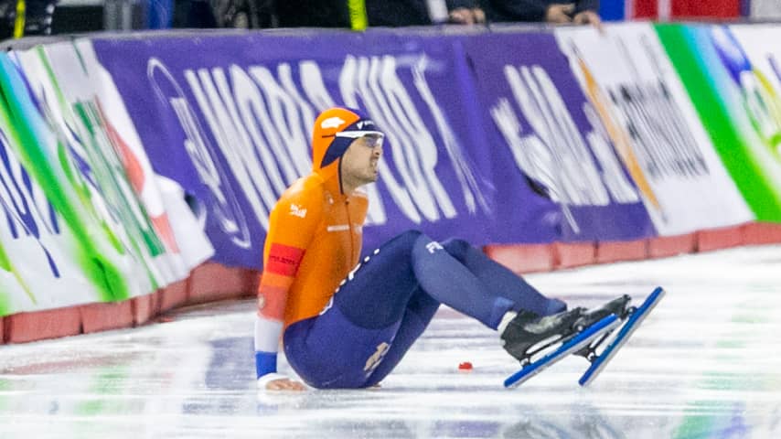 Geschrokken Verbij na val: 'Nog geluk hoe springende Arefyev het ...
