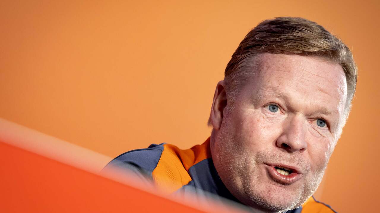 Koeman vertelt over Oranjeplannen voor uitzwaaiduel met IJsland | NU.nl