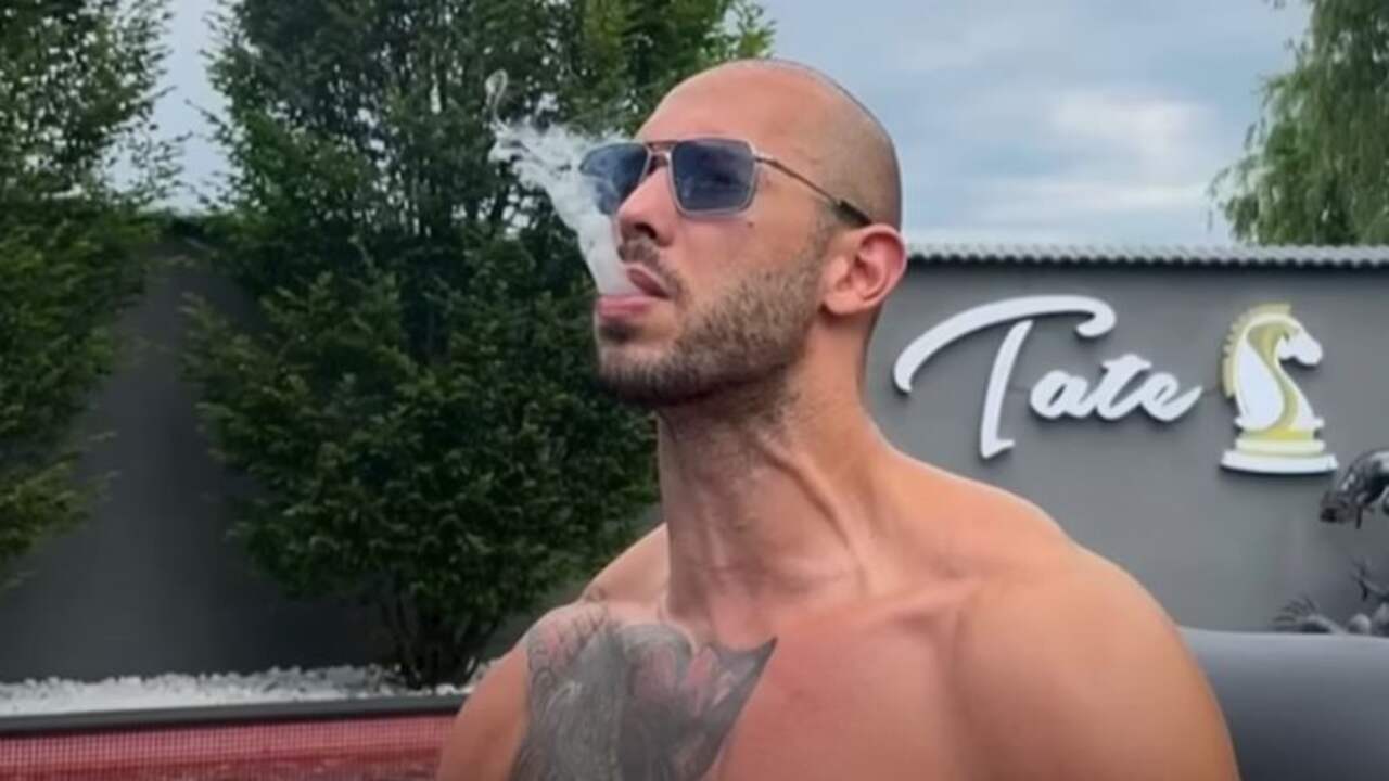 Hoe influencer Andrew Tate de kuil voor zijn eigen ondergang groef | Media | NU.nl