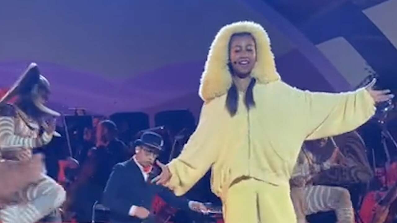 Dit optreden van North West als Simba krijgt kritiek | NU.nl