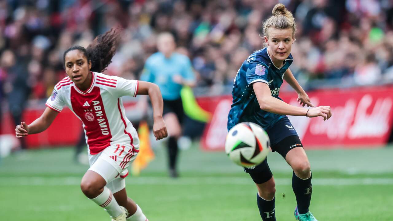 Fraai affiche bij loting KNVB-beker voor vrouwen: Ajax treft Feyenoord | Voetbal | NU.nl
