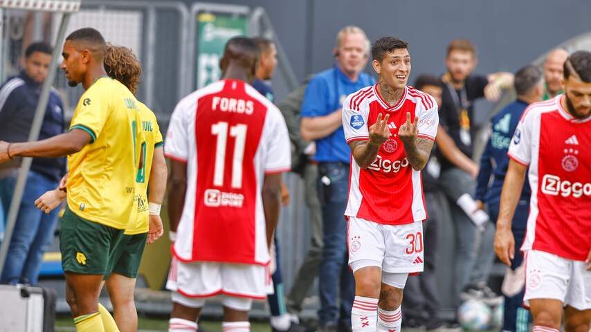 Vernieuwd Ajax raakt verder achterop door teleurstellend gelijkspel bij ...