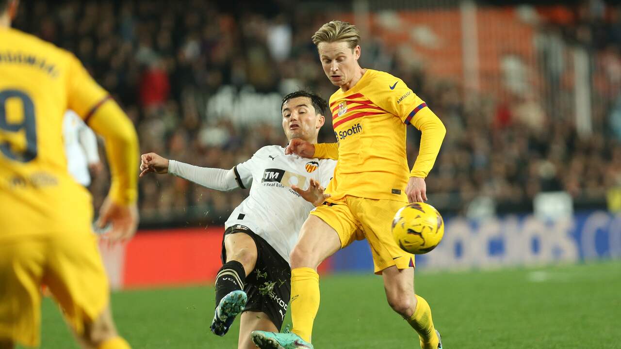 Samenvatting: Barça verspeelt uit bij Valencia weer punten (1-1) | NU.nl