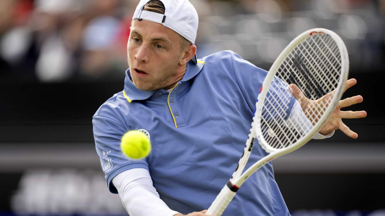 Titelverdediger Griekspoor zonder problemen naar kwartfinales in Rosmalen | Tennis | NU.nl