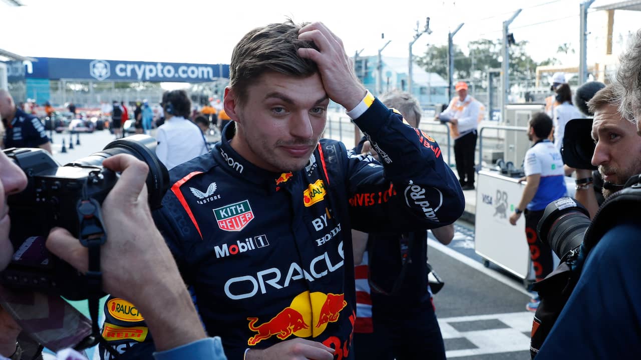 Verstappen had sprintpole niet verwacht: 'Ik dacht dat het een grap was' | Formule 1 | NU.nl