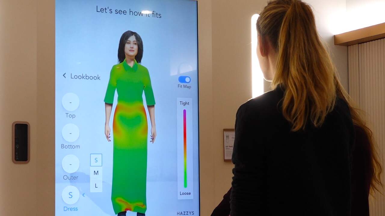 Kleding digitaal passen: dit apparaat vindt altijd de juiste maat | NU.nl