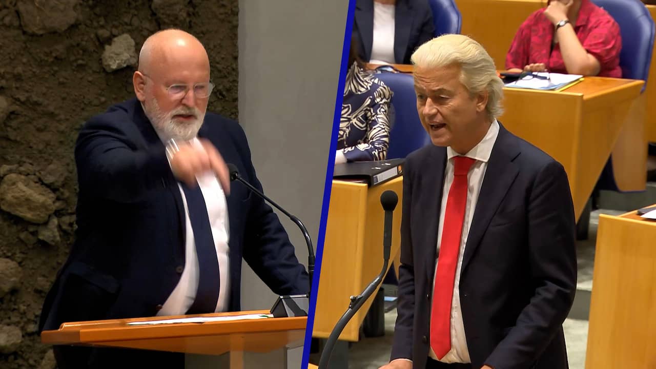 Timmermans en Wilders botsen hard over migratie tijdens debat | NU.nl