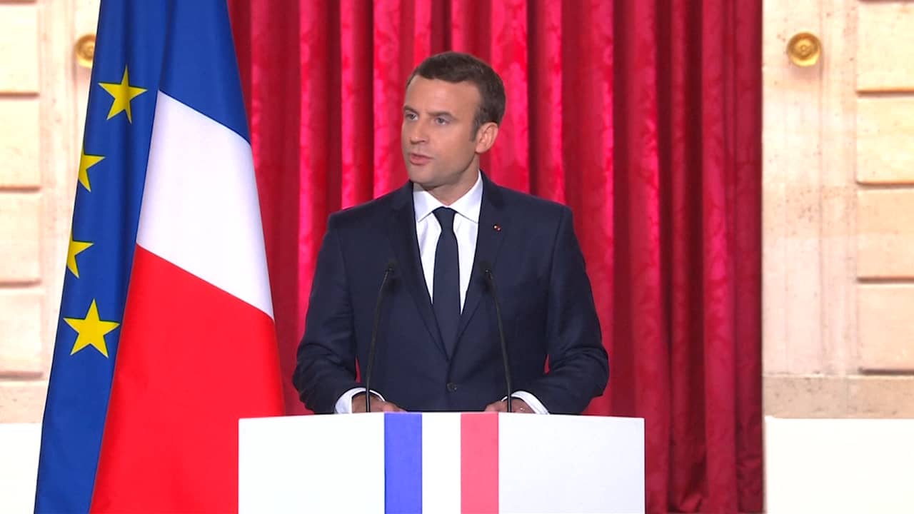Macron geïnaugureerd als 25e president van Frankrijk | NU - Het laatste nieuws het eerst op NU.nl