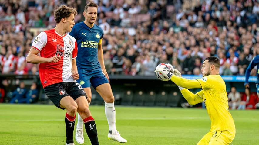 Noa Lang schiet PSV bij debuut langs Feyenoord in strijd om Johan Cruijff Schaal | Voetbal | NU.nl