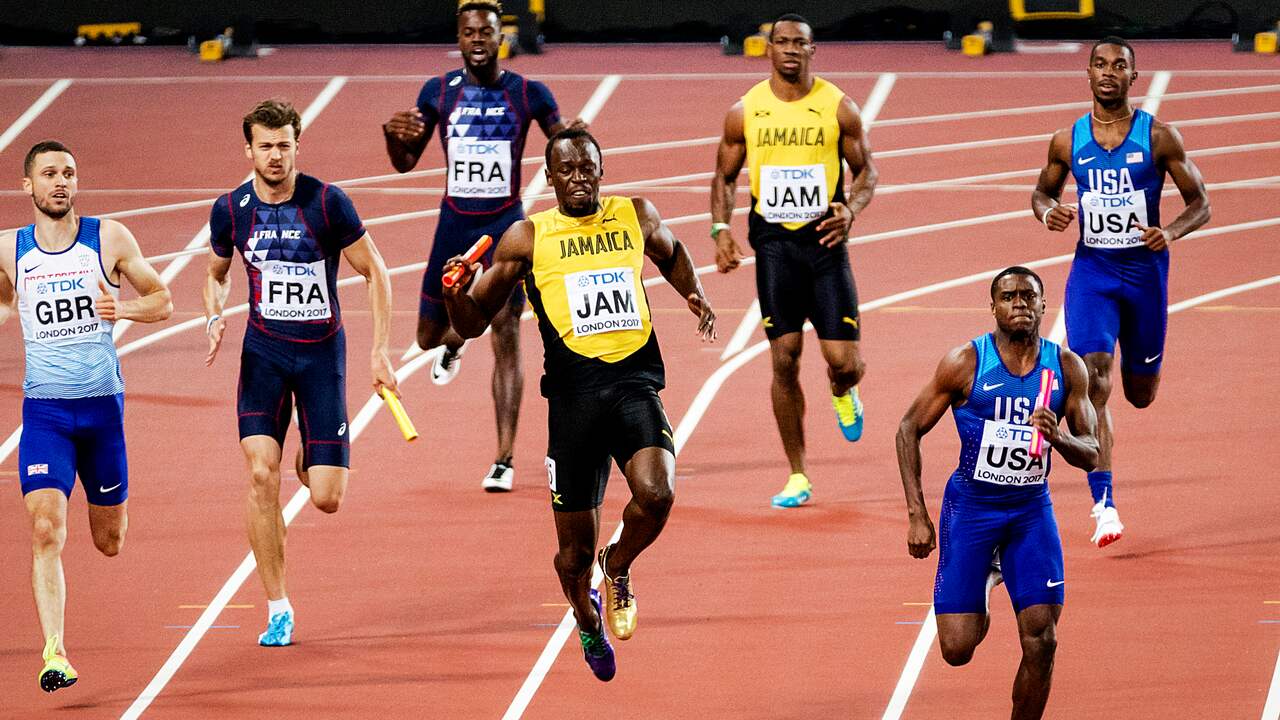 Scheur in hamstring oorzaak uitvallen Bolt in slotrace | Sport Overig ...