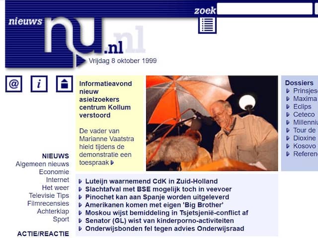 Scroll door de geschiedenis van NU.nl - NU.nl