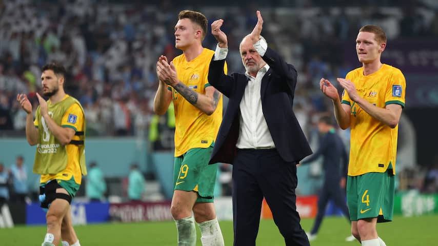Tranen bij Australië na uitschakeling: 'Ik hoop dat het volk trots op ...