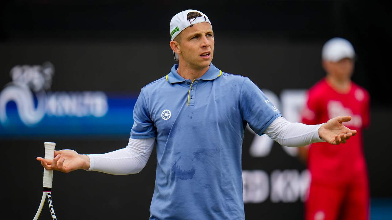 Bijltjesdag in Rosmalen: titelverdediger Griekspoor en Brouwer uitgeschakeld | Tennis | NU.nl