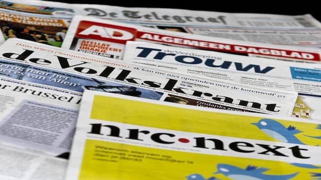 Grootste kranten zien oplage verder dalen | NU - Het laatste nieuws het ...