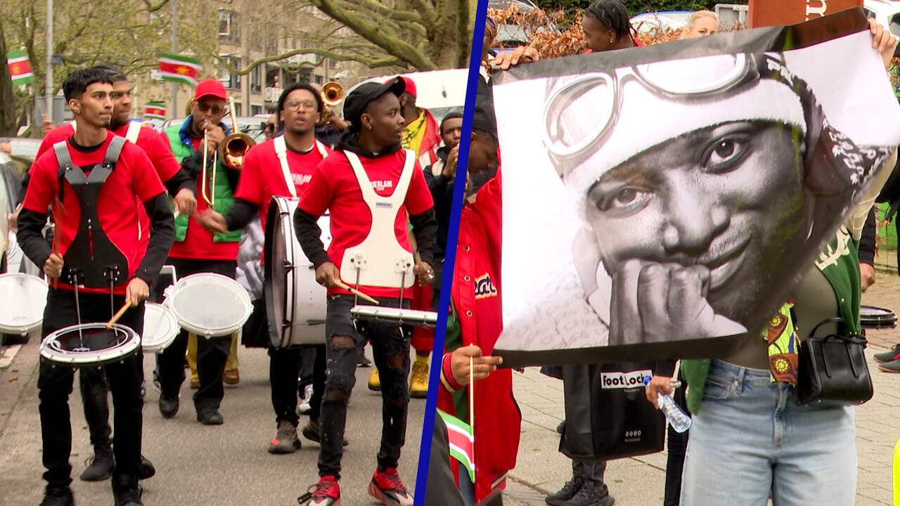 Fans nemen 'schuddend' afscheid van Def Rhymz in Rotterdam | NU.nl