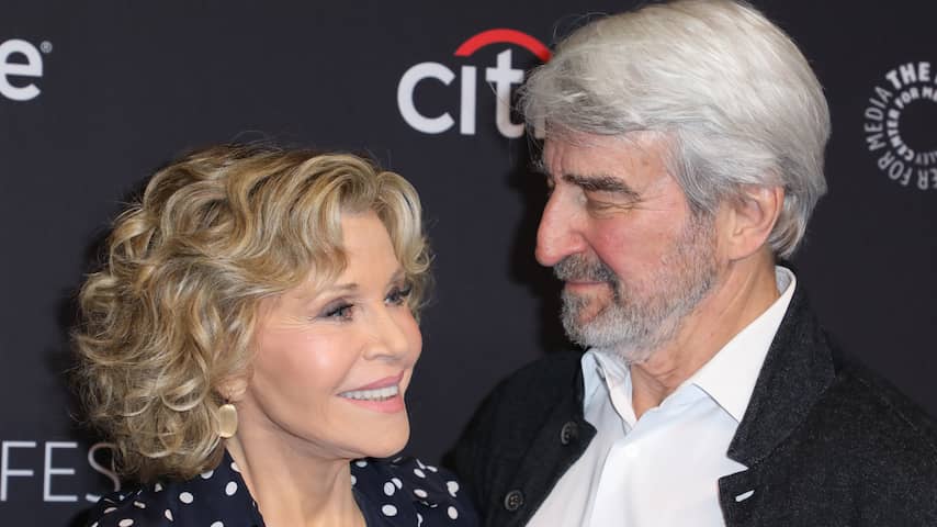 Jane Fonda en Sam Waterston gearresteerd tijdens klimaatprotest ...