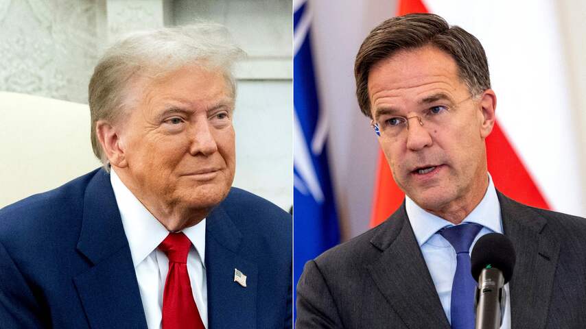 NAVO-baas Rutte en Trump praten in VS over mondiale veiligheidskwesties | Buitenland | NU.nl