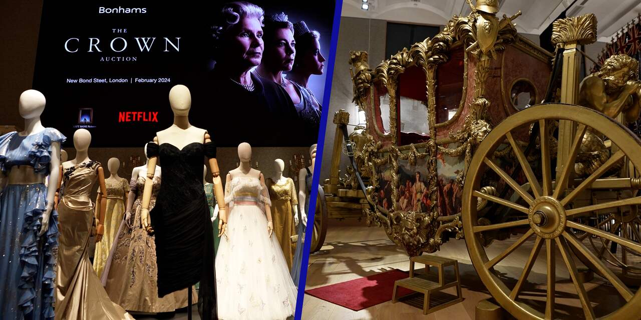 Gemist: Tentoonstelling in Londen toont pronkstukken van The Crown