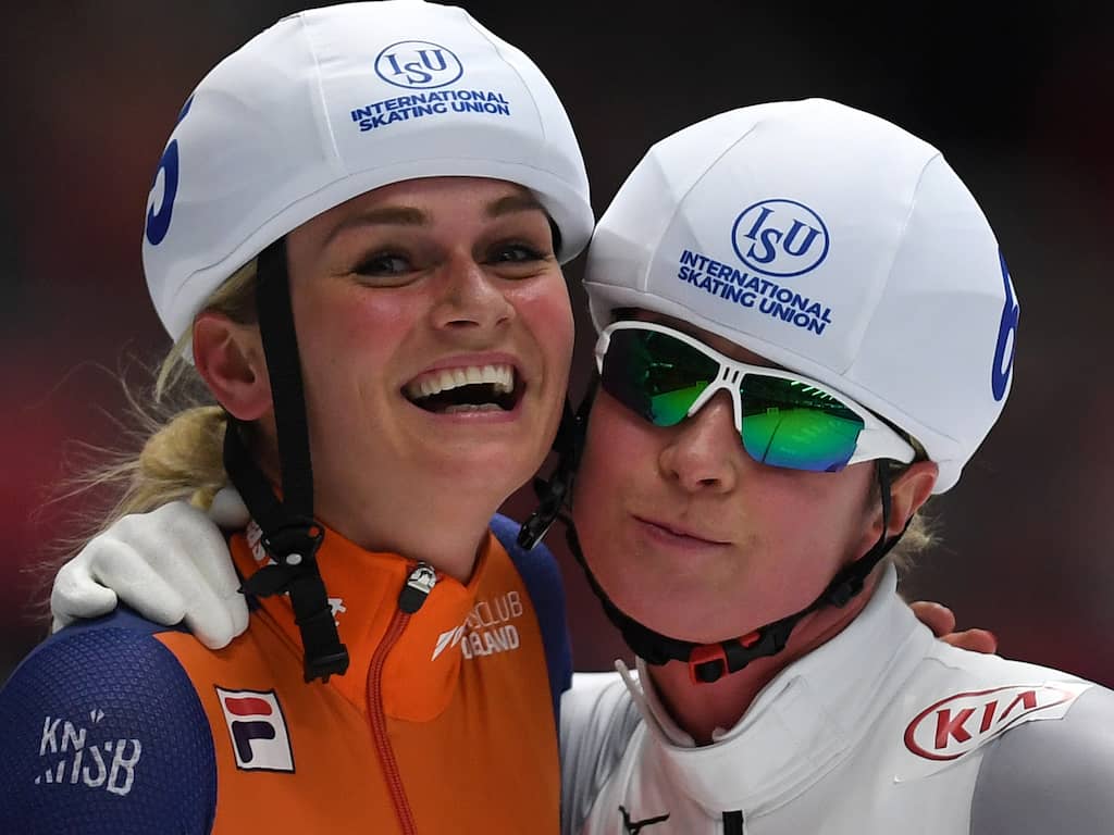 Schouten had al gevoel dat ze wereldkampioen massastart zou worden ...