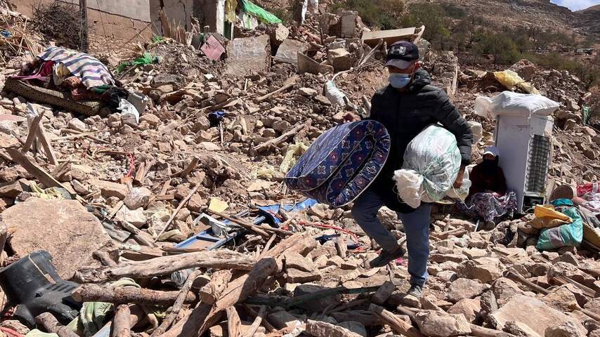Nederlands team met zoekhonden naar Marokko voor hulp na aardbeving | Buitenland | NU.nl
