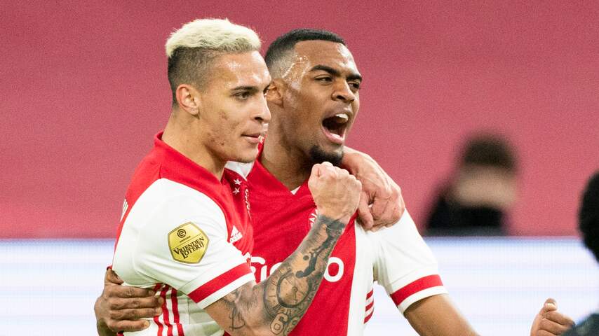 Ajax wint met grote moeite van Feyenoord en verstevigt koppositie | Voetbal | NU.nl