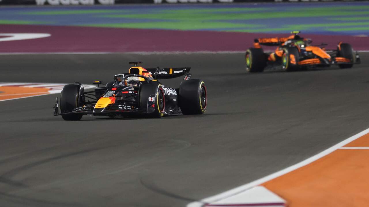 Bekijk hier hoe Verstappen de GP van Qatar wint | NU.nl