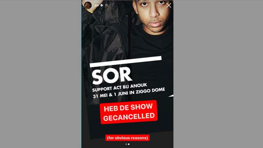 Rapper Sor weigert voorprogramma Anouk nadat zangeres n-woord gebruikt | Muziek | NU.nl